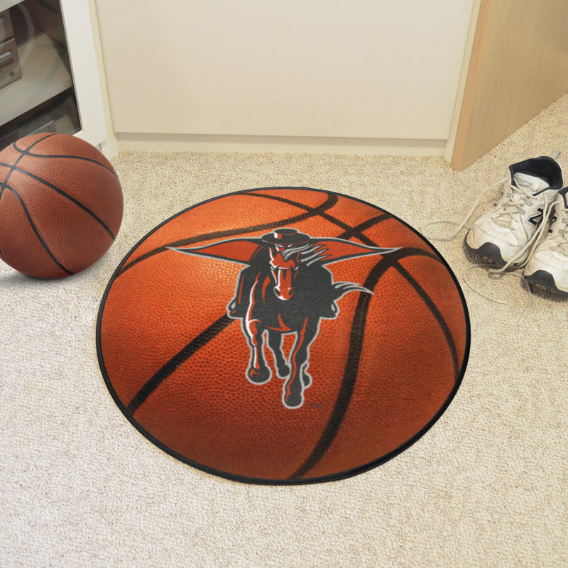 FANMATS Texas Tech Red Raiders Basketball Rug | Wayfair
