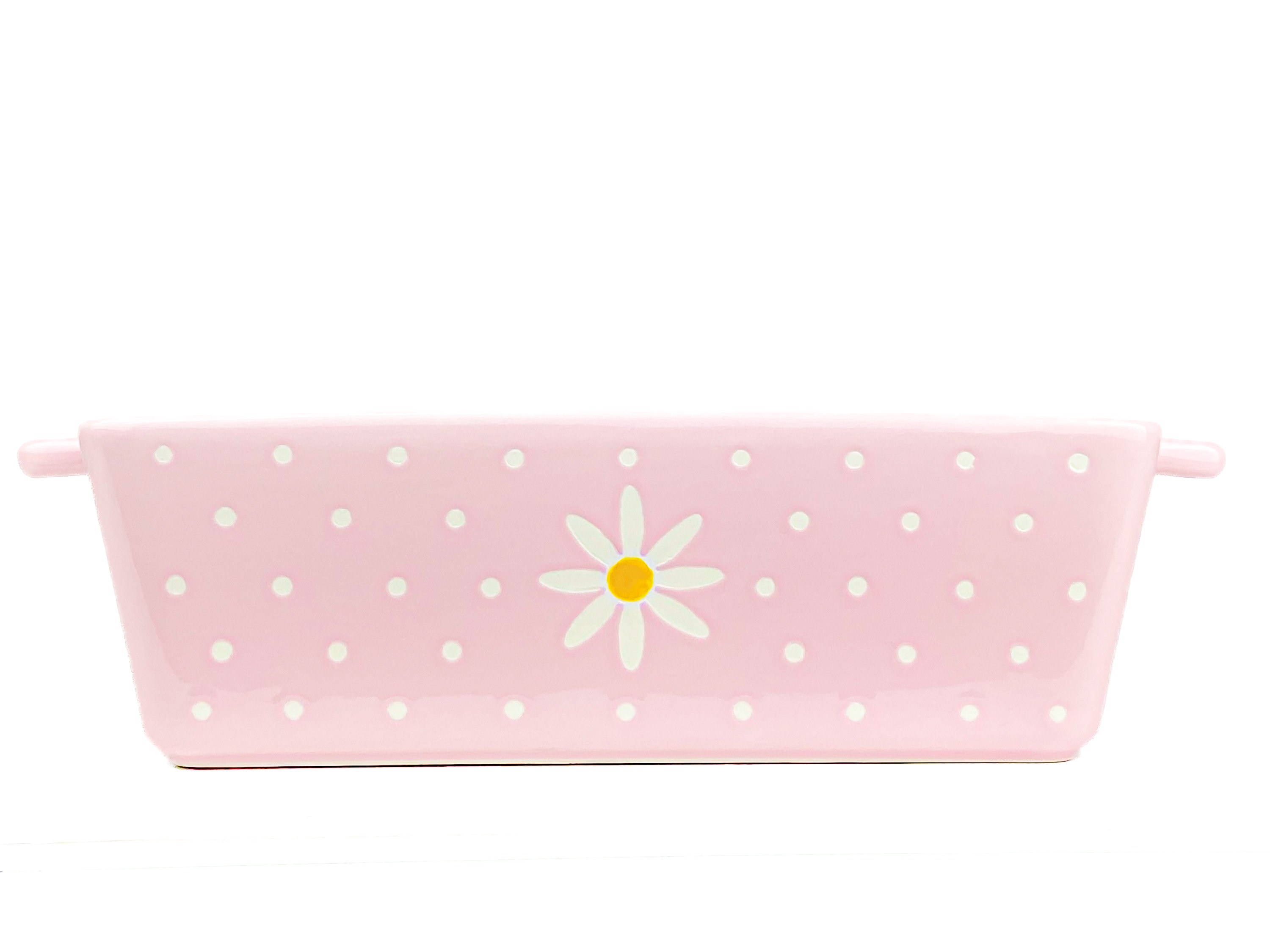 Ten Strawberry Street 10 Strawberry Street Daisy Polka Dot Loaf Pan ...