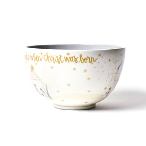 Coton Colors Neutral Nativity Footed 96 fl oz. Serving Bowl | Wayfair