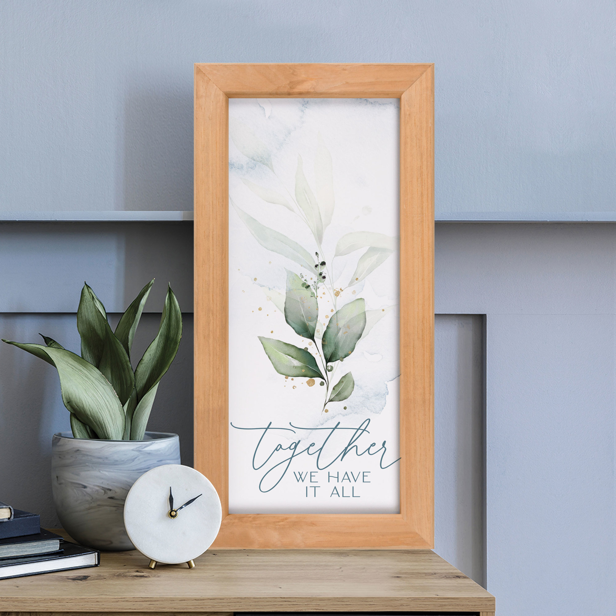 Gracie Oaks 'Together We Have It All' - Picture Frame Textual Art Print ...