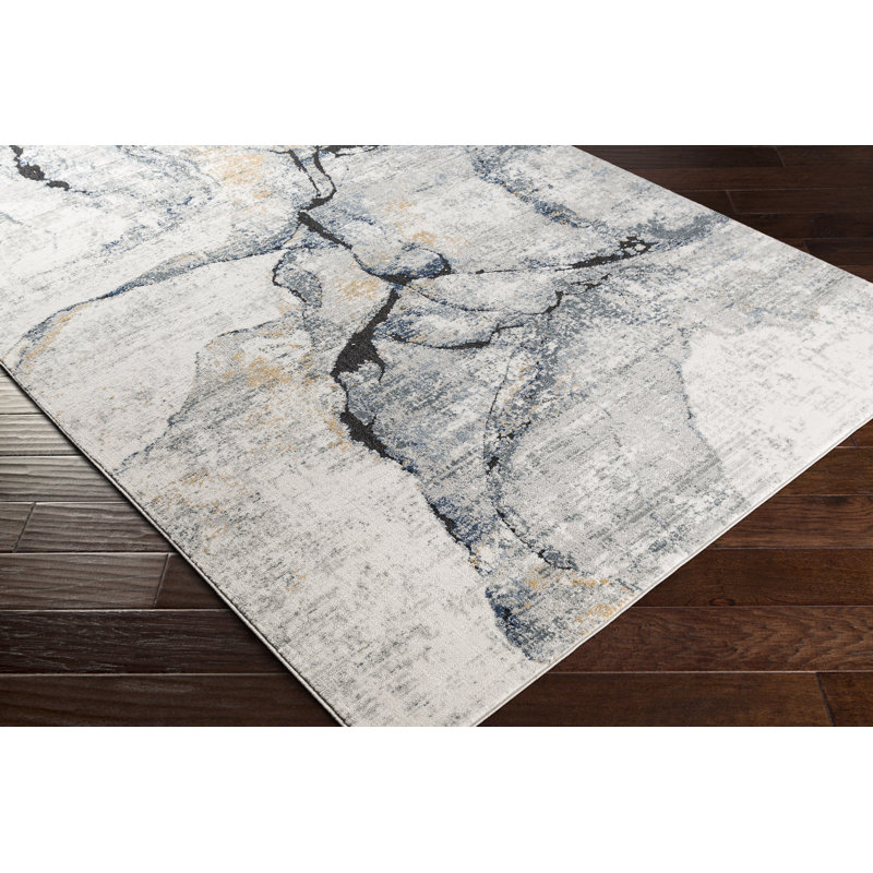 Steelside™ Steve Abstract Rug & Reviews | Wayfair