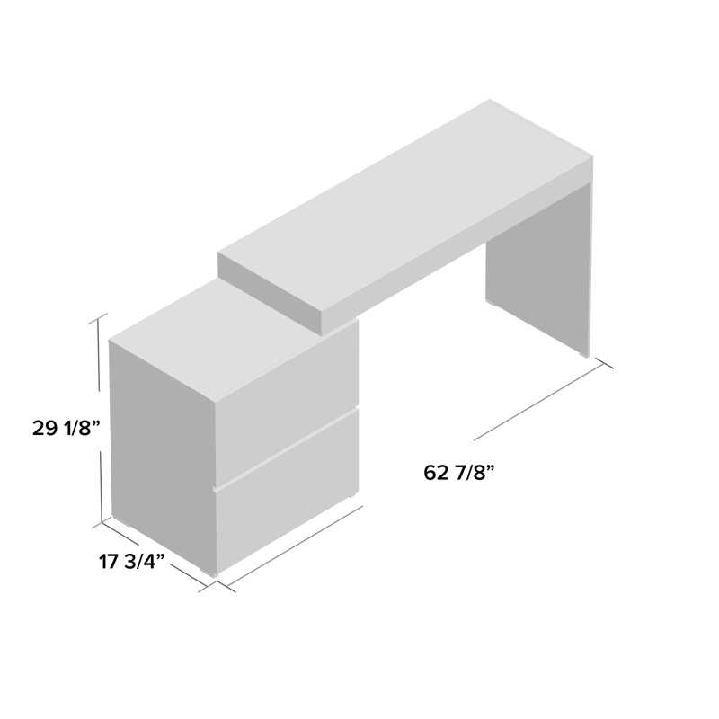 Wade Logan® Fajardo Desk & Reviews | Wayfair