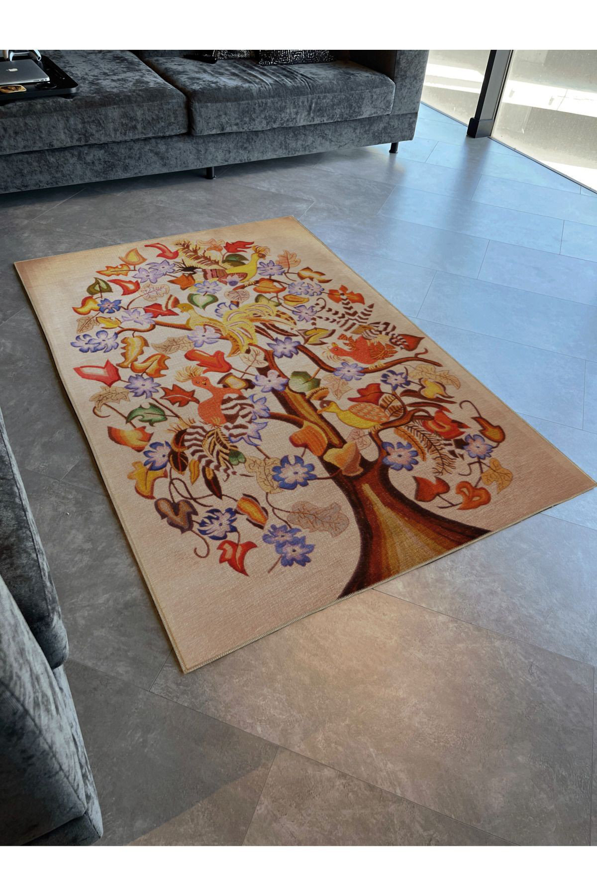 Wildon Home® Abstract Beige Area Rug - Wayfair Canada