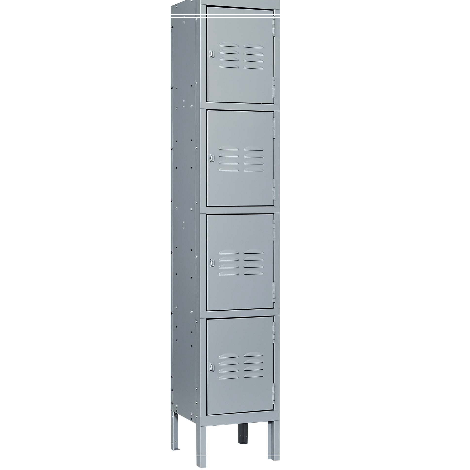 Ebern Designs Wilce 4 - Tier 4 - Section 12" Wide Locker | Wayfair