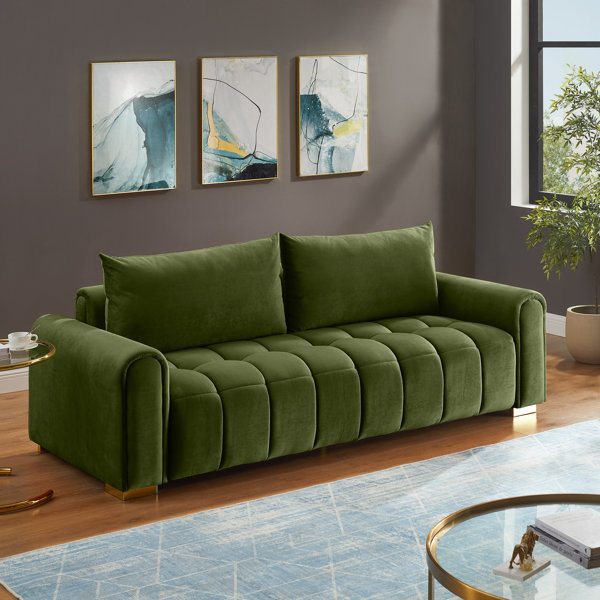 Latitude Run® Canapé rembourré 87,79 po Rislin - Wayfair Canada