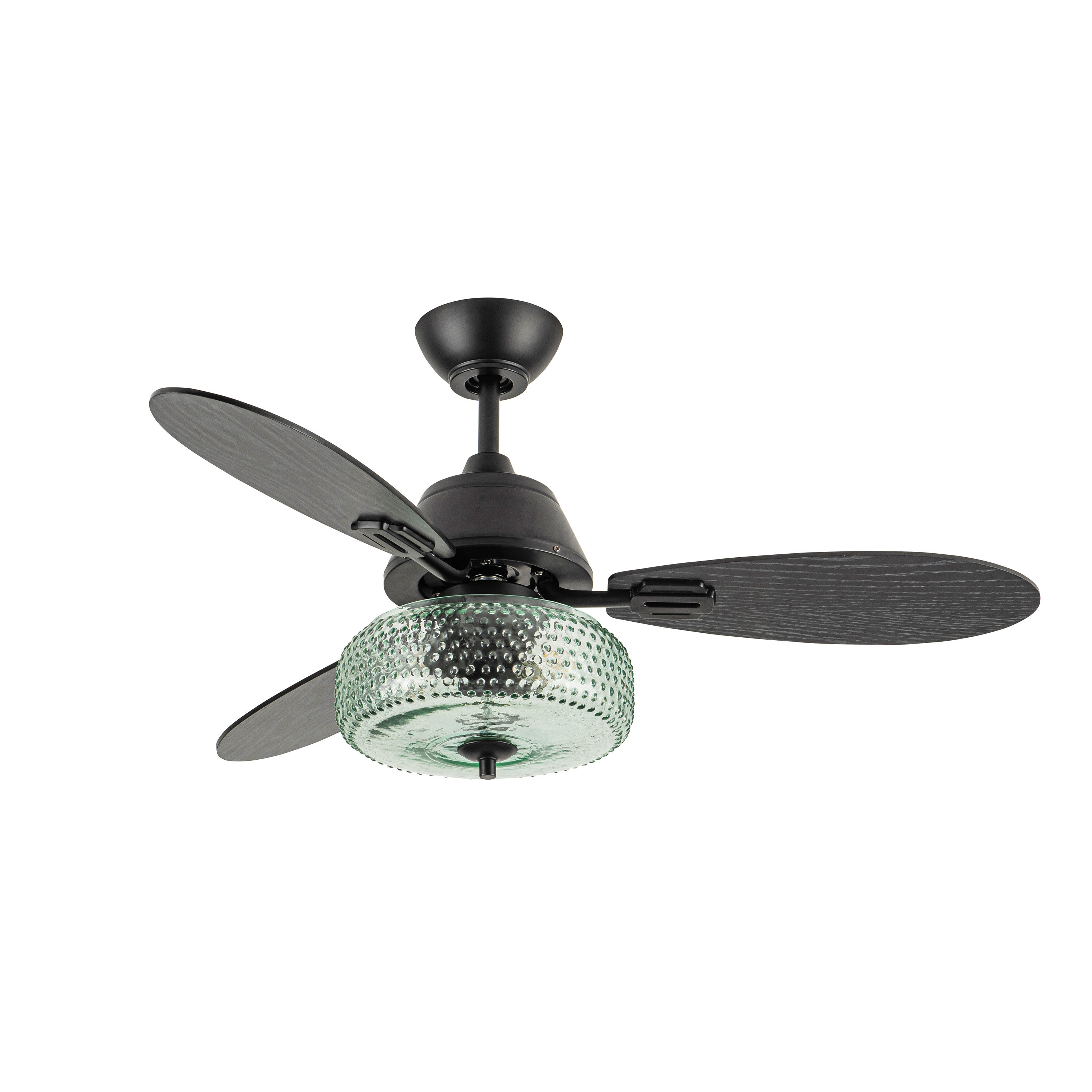 Wrought Studio 42"W Cecile LED Indoor Ceiling Fan With Hand-Blown ...