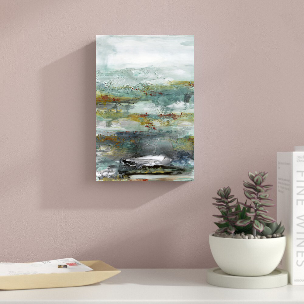 Ebern Designs Emerald Vision I - Wrapped Canvas Photograph | Wayfair