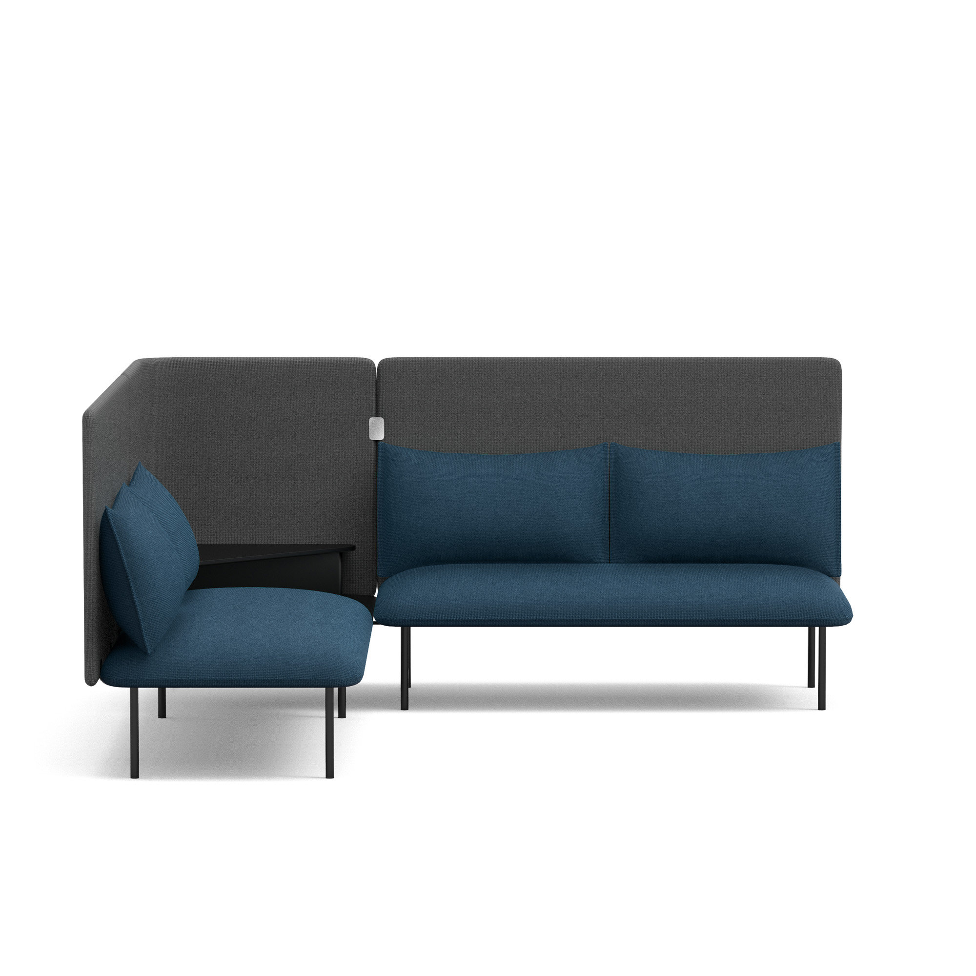 Poppin QT Adaptable Lounge Sofa, Corner | Wayfair