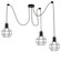 Borough Wharf Barner 3-Light Geometric Chandelier | Wayfair.co.uk