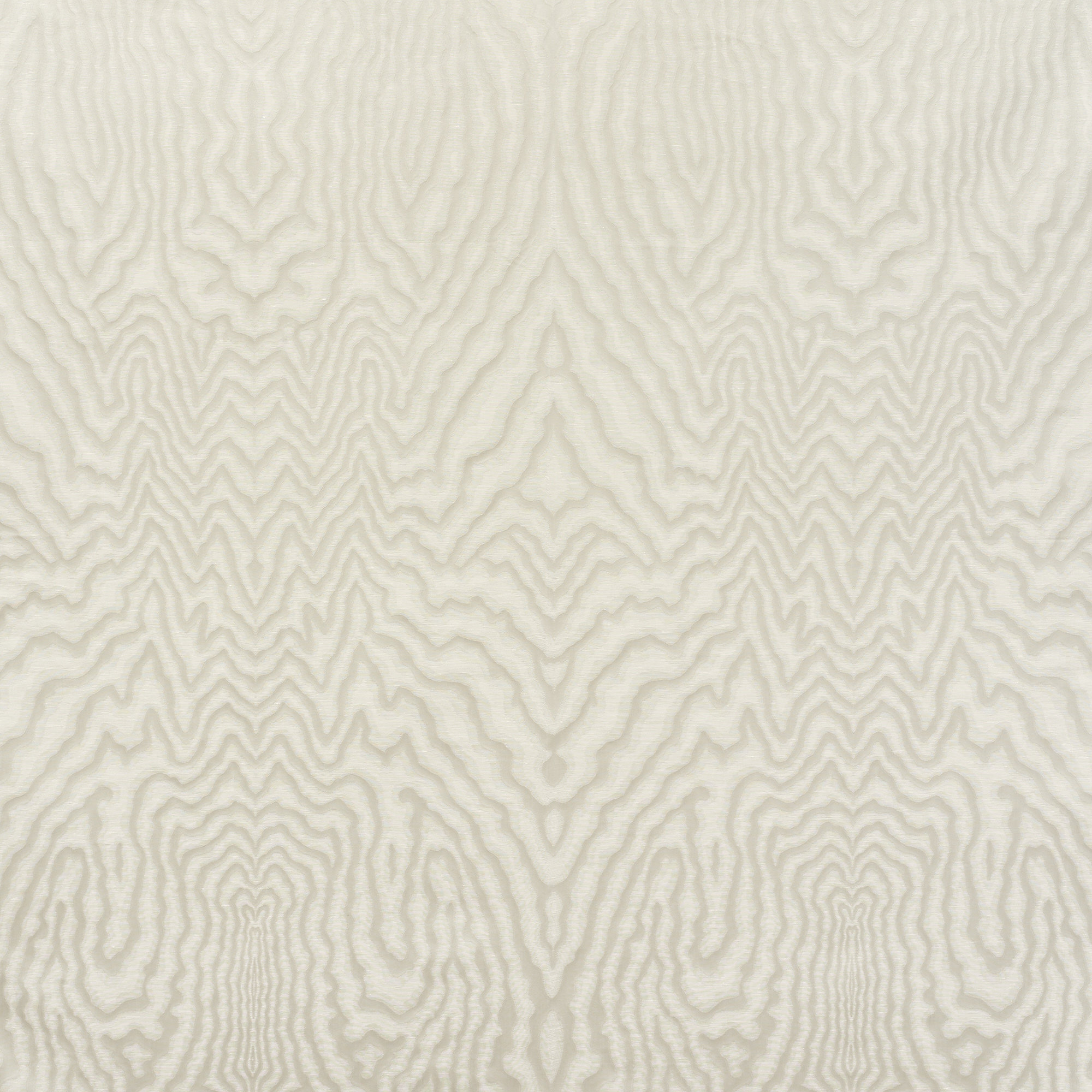 Schumacher Parker Faux Bois Moiré Fabric | Wayfair