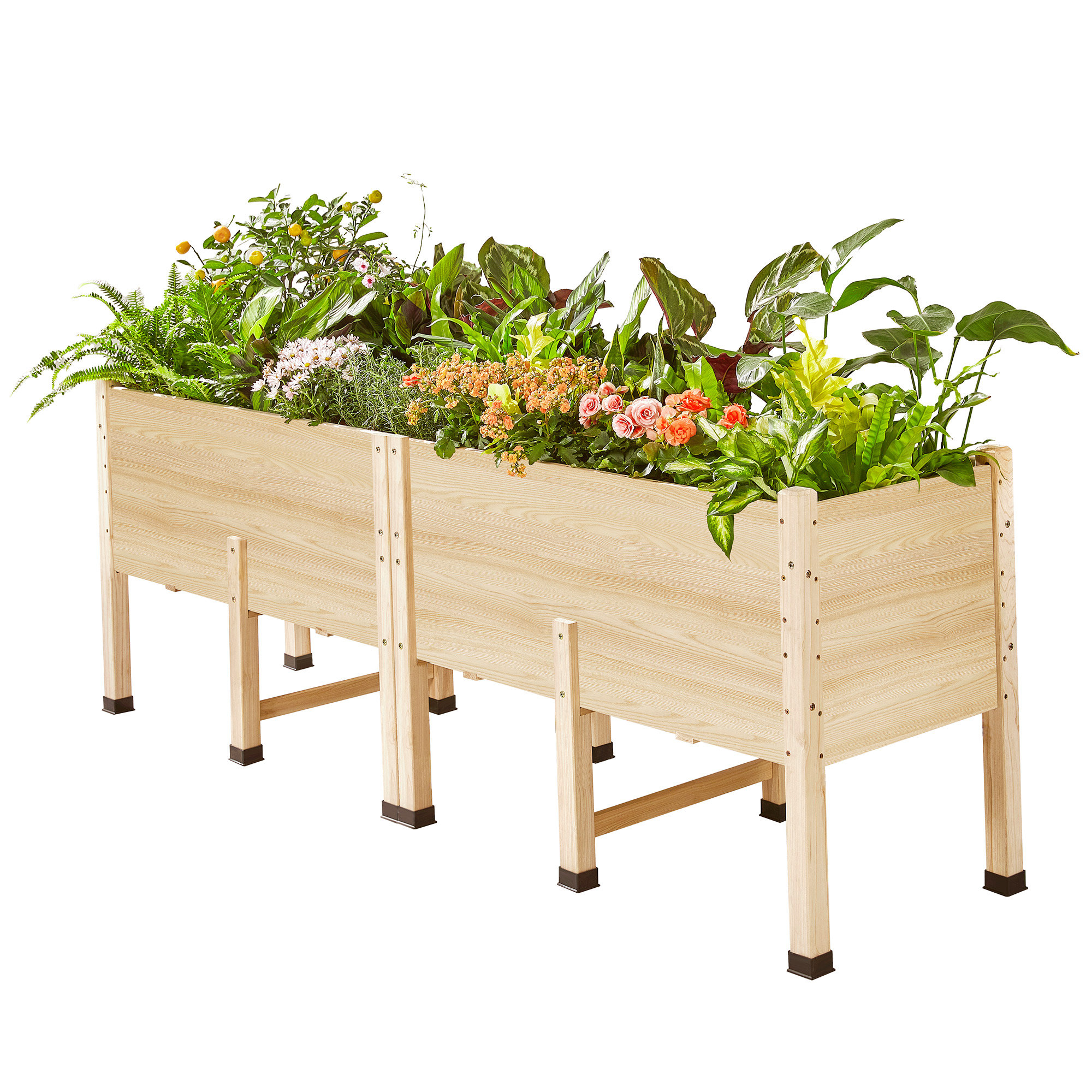 Arlmont & Co. Yadid 8x2 Ft Raised Garden Bed with Legs & Reviews | Wayfair