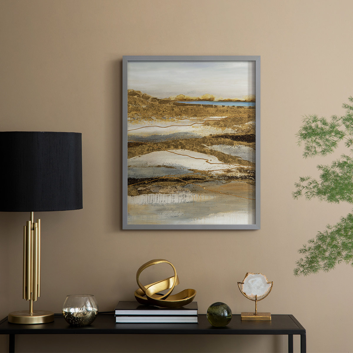 Winston Porter Let's Go Over There Framed Print - Solid Wood | Wayfair