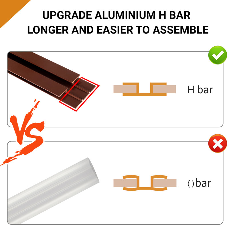 Winado 40" W x 35.4" D Window Awning in Brown | Wayfair