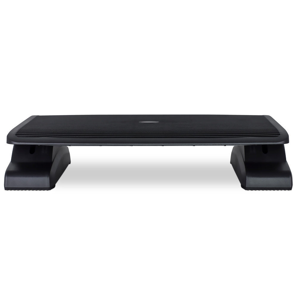 Mount-It! Ergonomic Height Adjustable Desk Footrest with Massaging ...