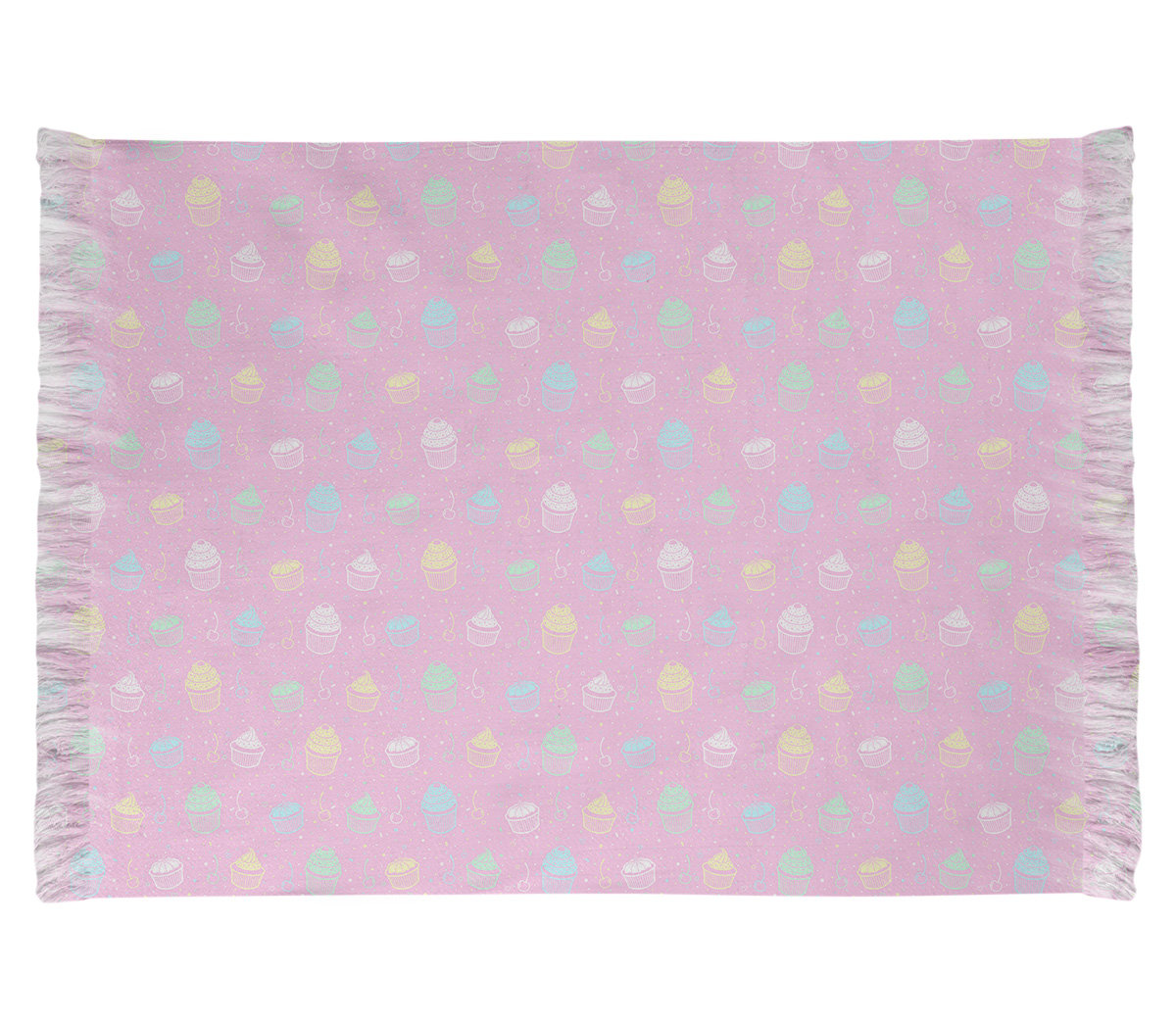 East Urban Home Mcguigan Classic Cupcake Pink Area Rug | Wayfair