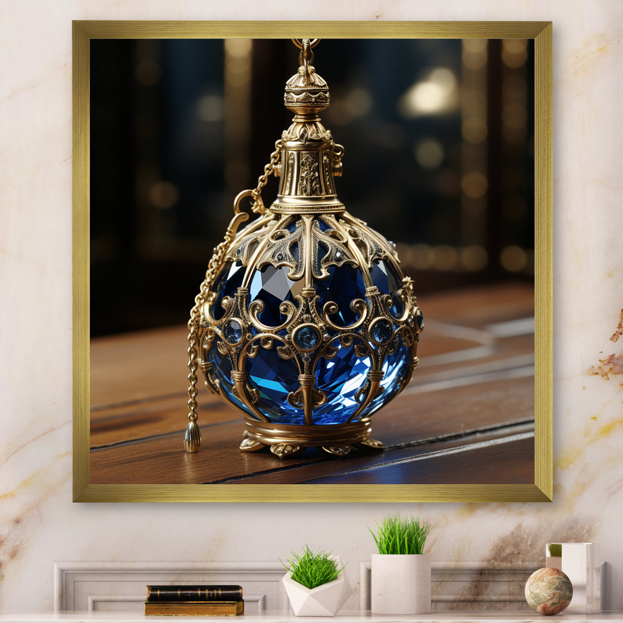 House of Hampton Retro Perfume Bottle Exquisite Design - Perfumes Wall ...