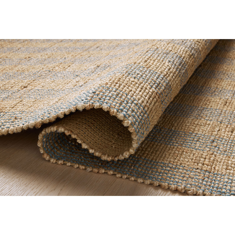 Chris Loves Julia x Loloi Judy Natural / Sky Area Rug & Reviews | Wayfair