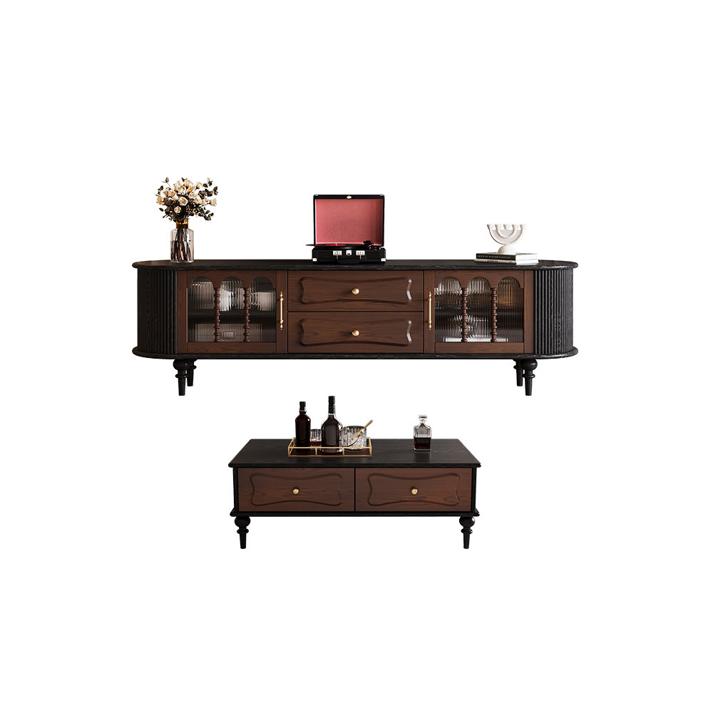 moonlight design American TV Stand And Coffee Table Combination 2 ...