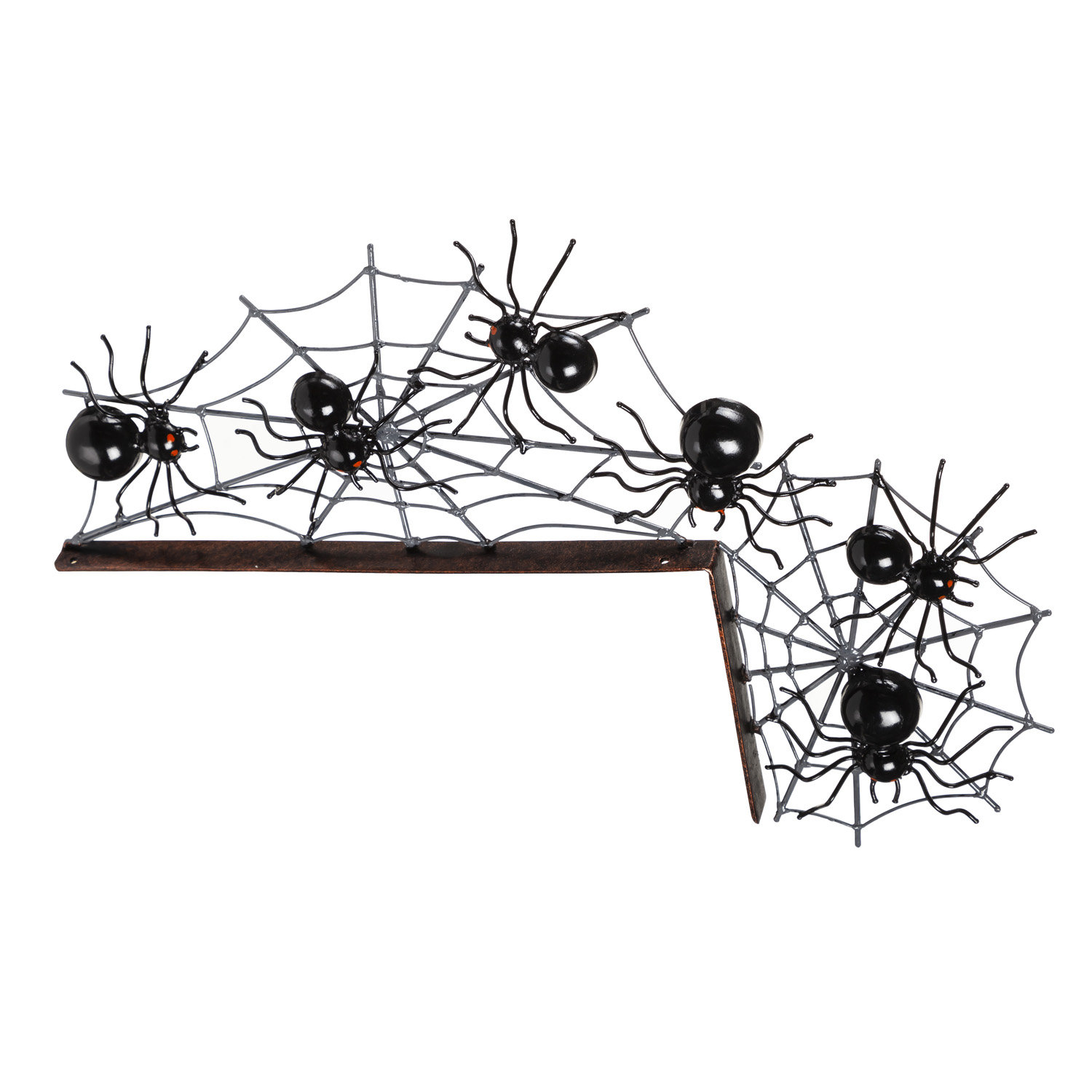The Holiday Aisle® Metal Spider Door Crawler | Wayfair