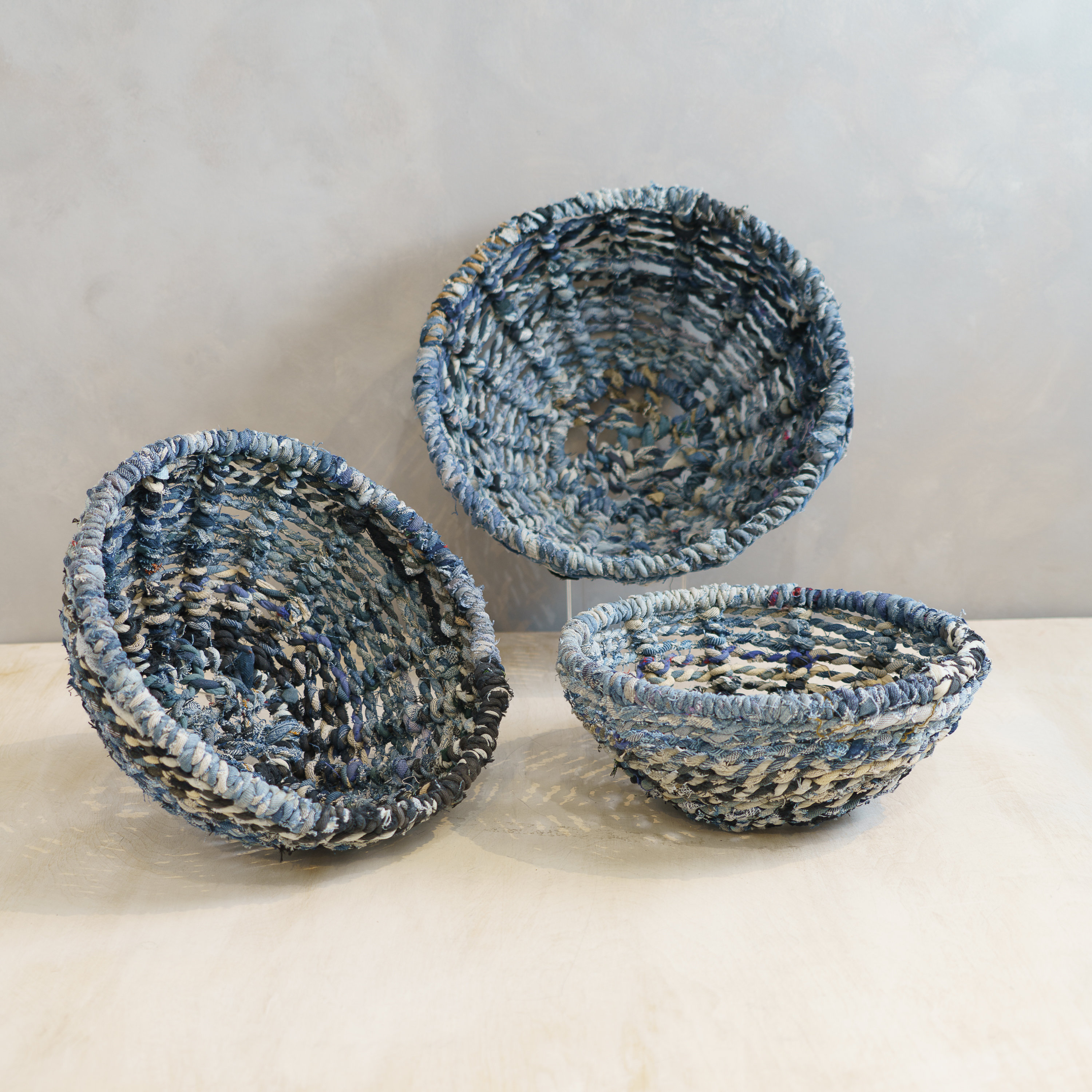 Bungalow Rose Iron Jeans Basket Set Of 3 - Wayfair Canada
