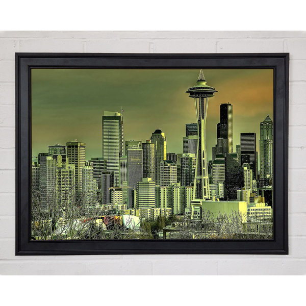 Ebern Designs Seattle Tower - Single Picture Frame Art Prints | Wayfair ...