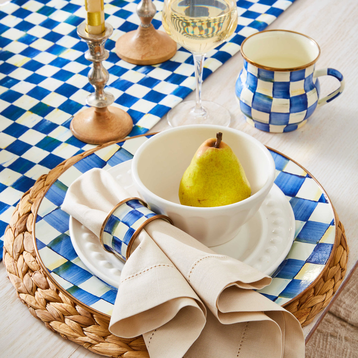 MacKenzie-Childs Check Mug & Reviews | Perigold