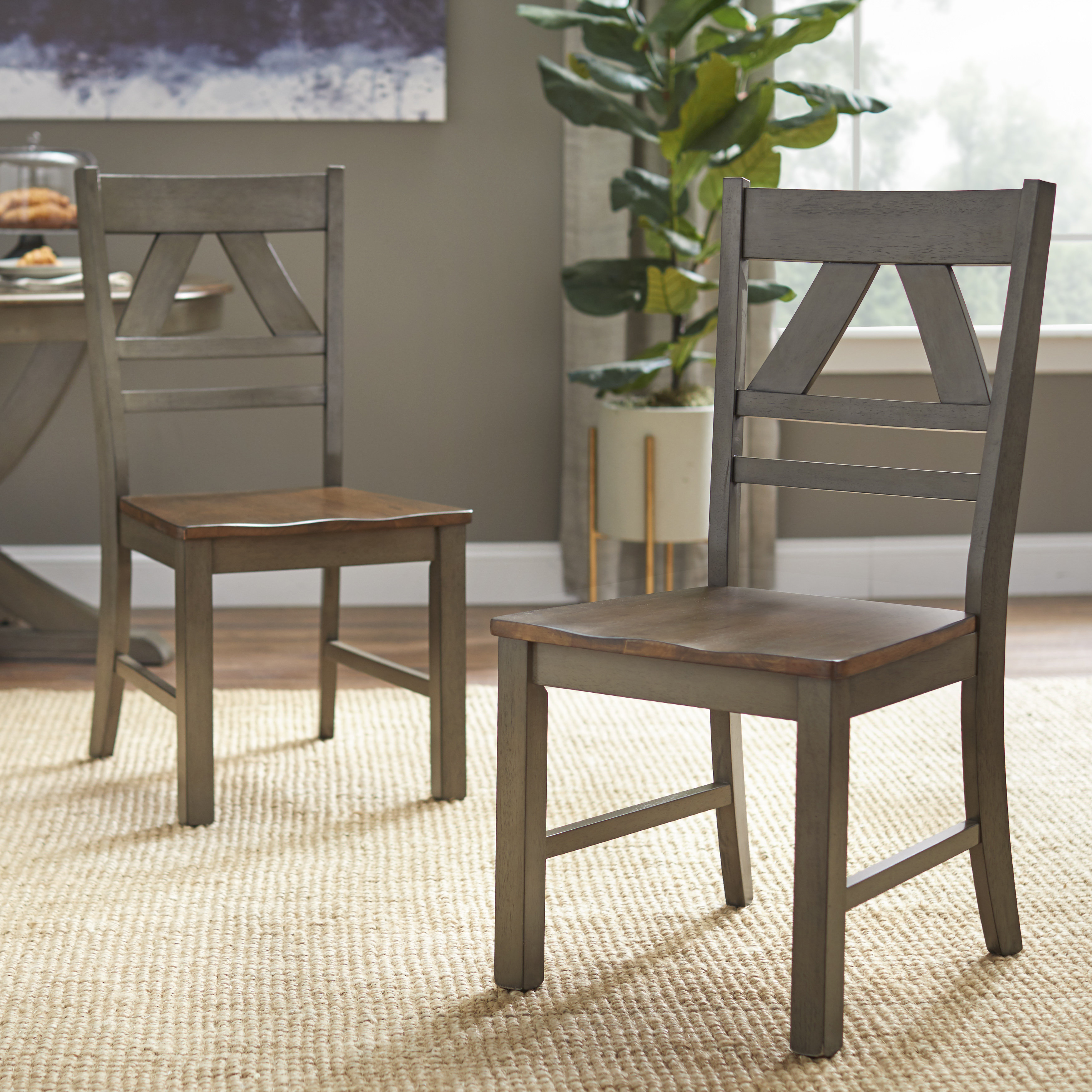 Laurel Foundry Modern Farmhouse® Rivington Solid Wood Side Chair ...