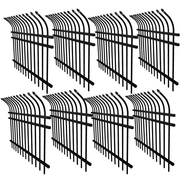 ALEKO 60'' H x 768'' W Metal Fencing Kits - Wayfair Canada