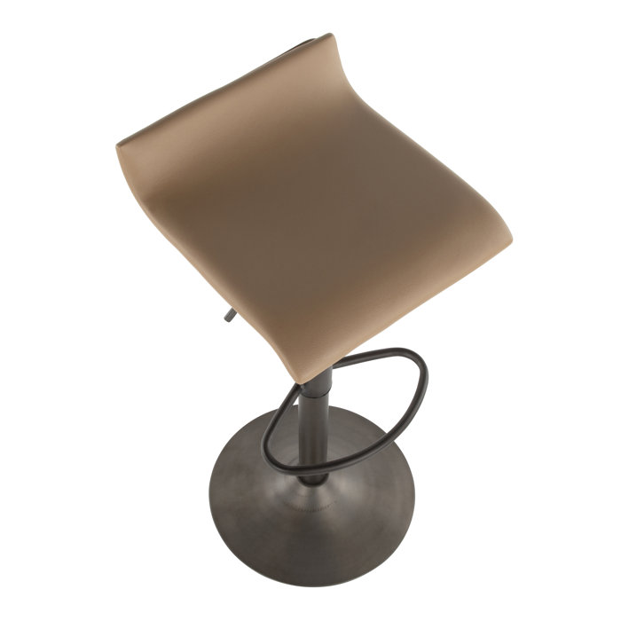 Wade Logan® Camargo Swivel Adjustable Height Stool & Reviews | Wayfair