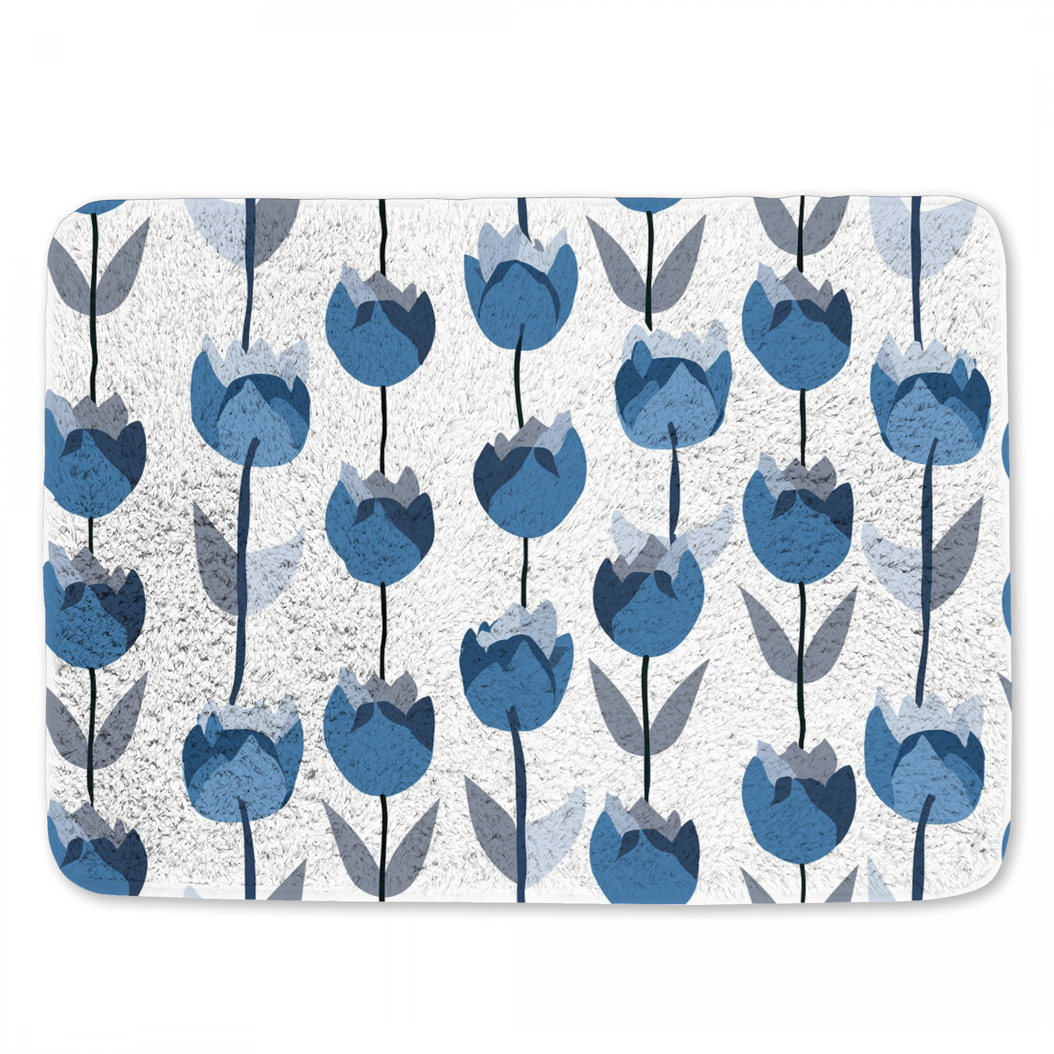 George Oliver Tapis de bain Tulip Rows - Wayfair Canada