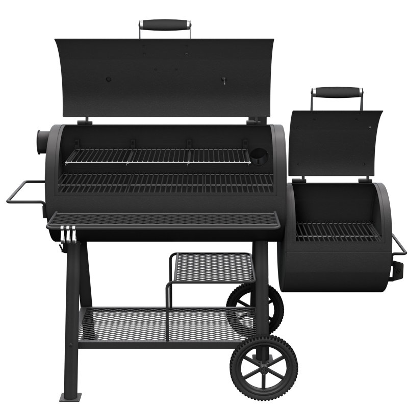 Oklahoma Joe's Oklahoma Joes Highland Offset Reverse Flow Smoker ...