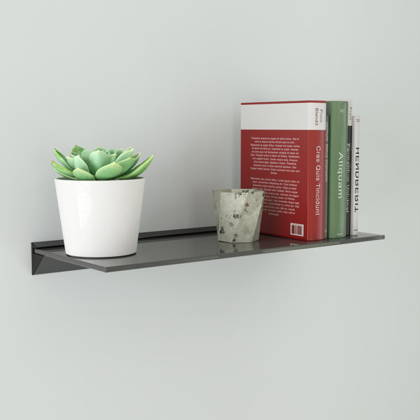 17 Stories Reeana Metal Wall Mounted Shelving Unit | Wayfair.co.uk