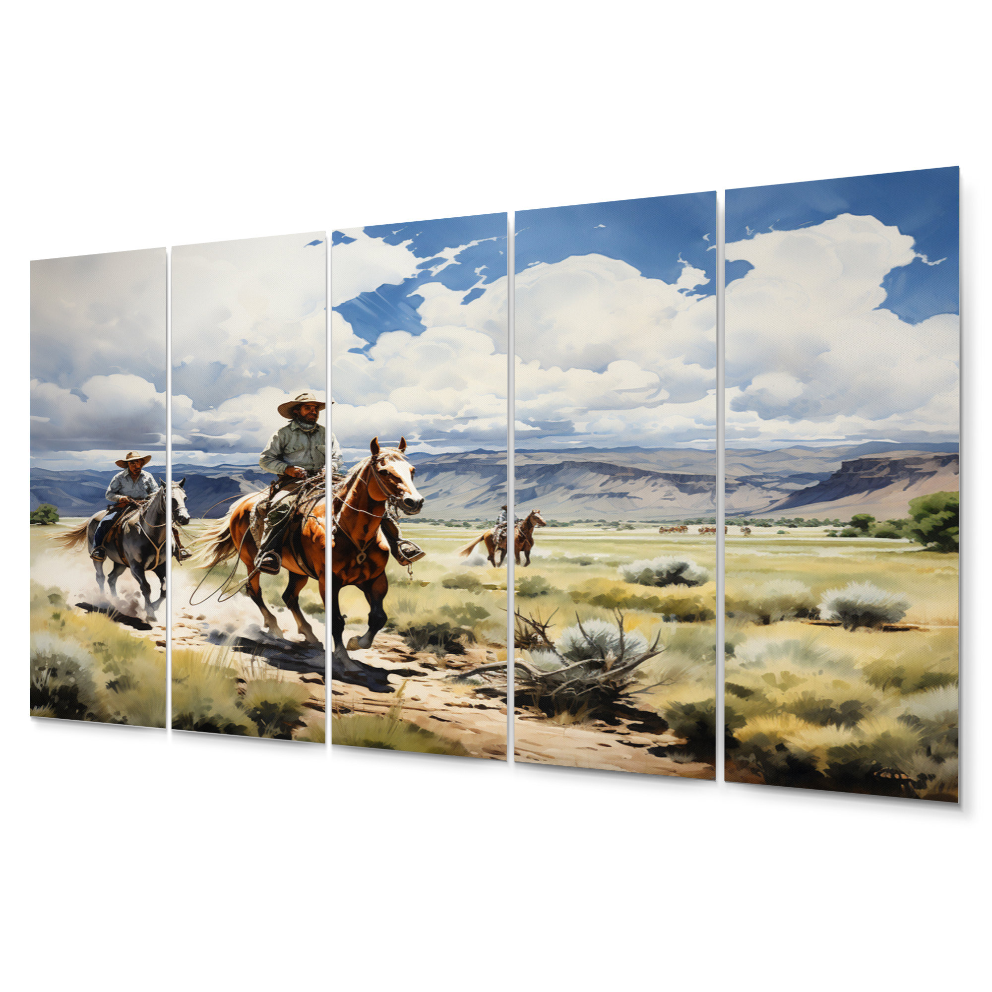 Union Rustic " Cowboy Ranch Life " 5 - Pieces | Wayfair