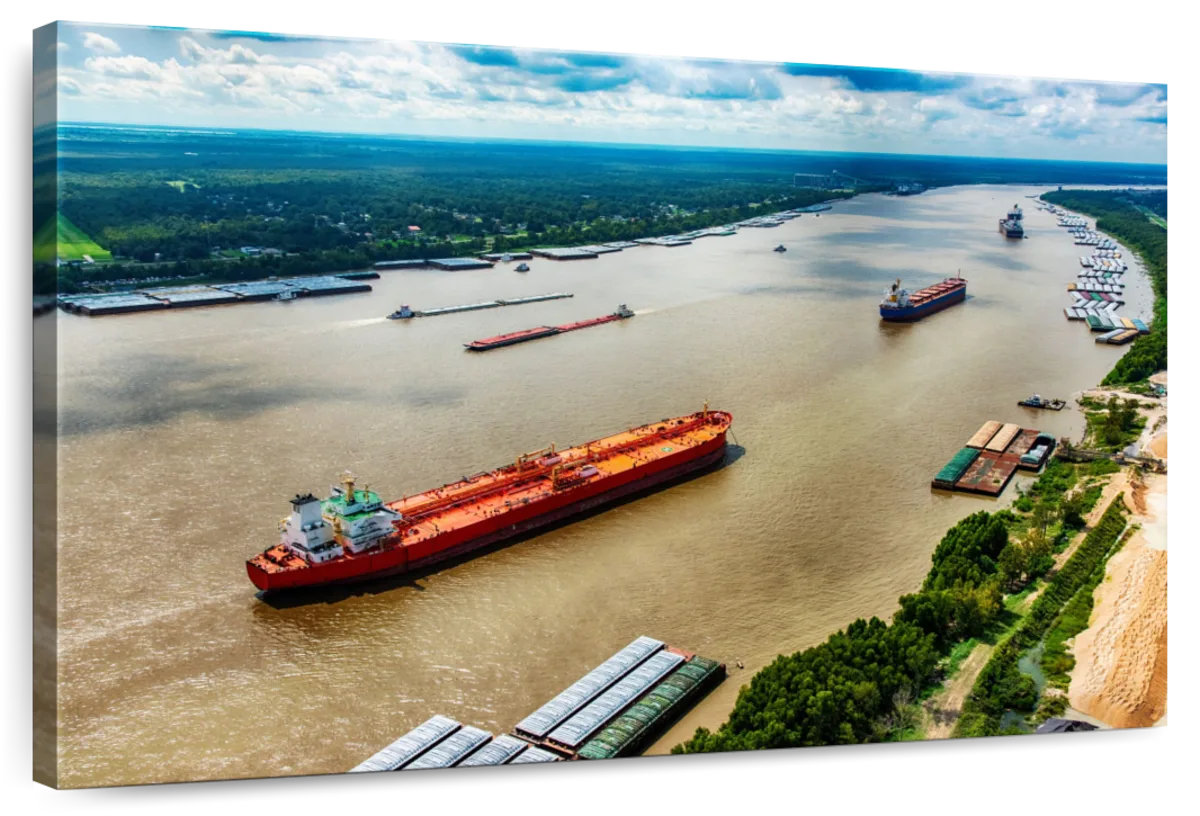 Elephant Stock Mississippi Oil Tanker Ships | Wayfair