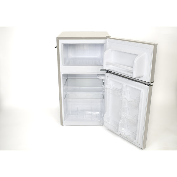 FRIGIDAIRE Retro 2-Door Compact Fridge Freezer Combo, 3.1 Cu. Ft ...