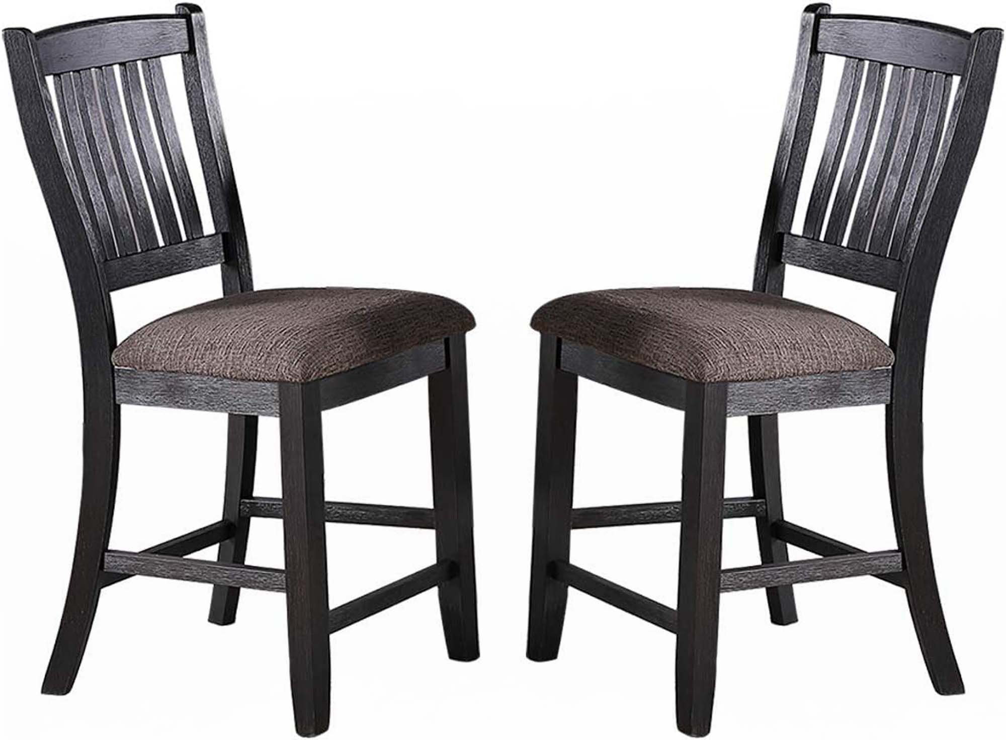 Winston Porter Set Of 2 High Chairs Counter Height Chairs | Wayfair
