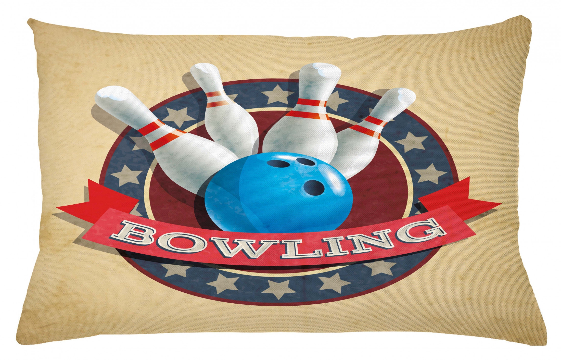 Ambesonne Bowling Party Indoor/Outdoor Lumbar Pillow Cover | Wayfair