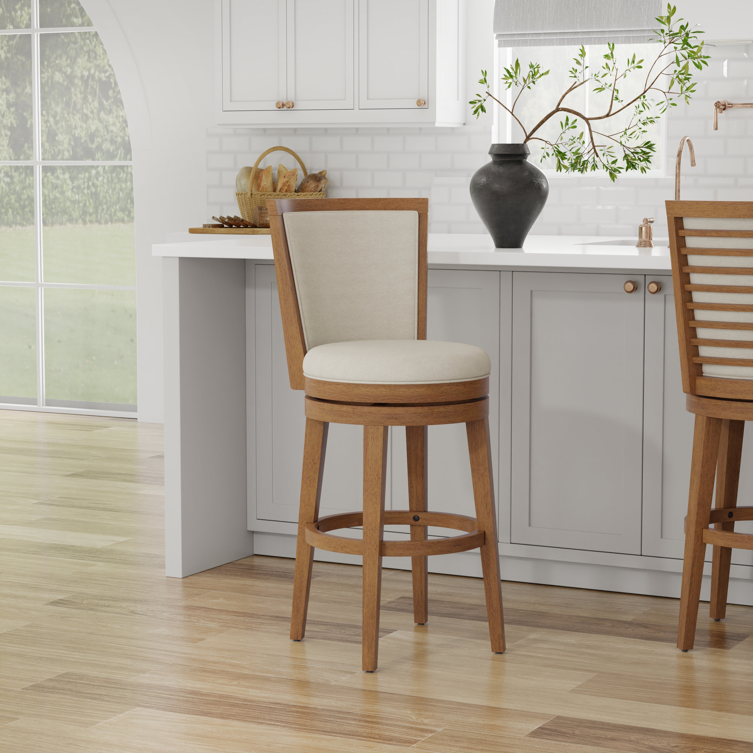 Lark Manor™ Arnlaugur Swivel Stool & Reviews | Wayfair