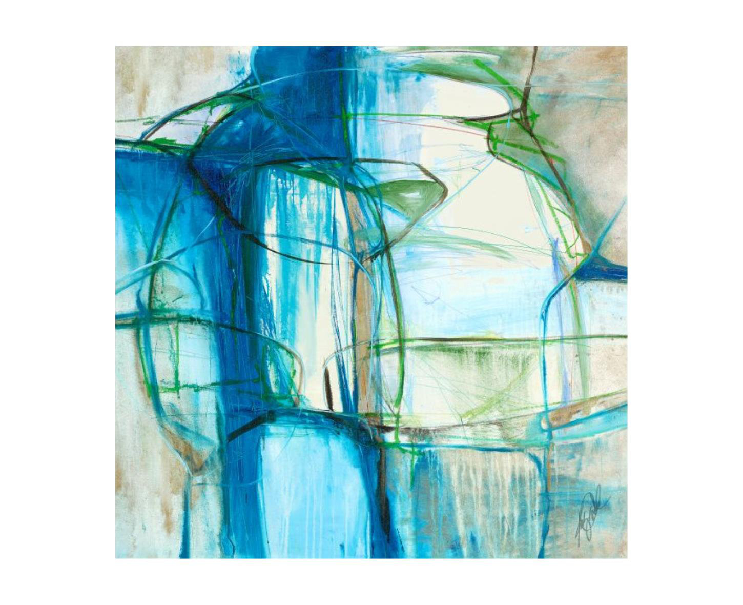 Chelsea Art Studio Thought Pools (Hand Embellishment Gold) by Kelly O ...