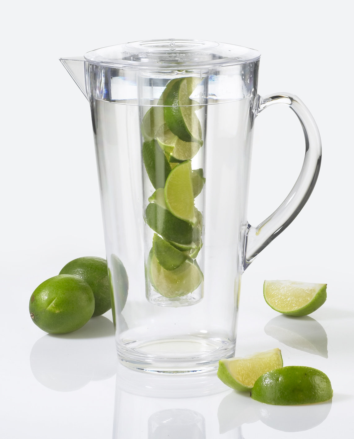 Cal-Mil 2 Liter Polycarbonate Pitcher with Infusion Chamber & Reviews ...