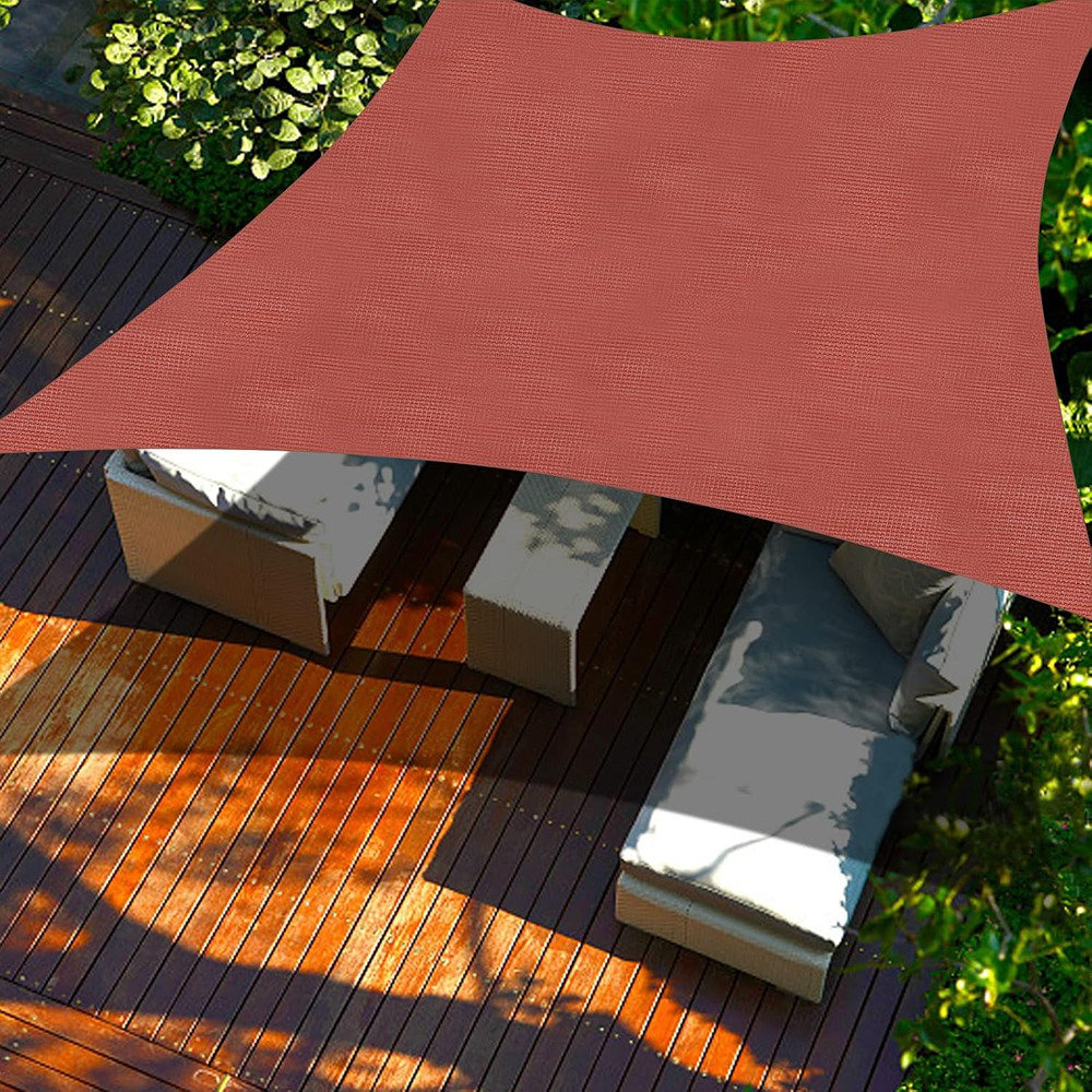 MAXAYA Shade Sail 12X16ft Rectangle Shade Canopy Outdoor ... - Wayfair ...