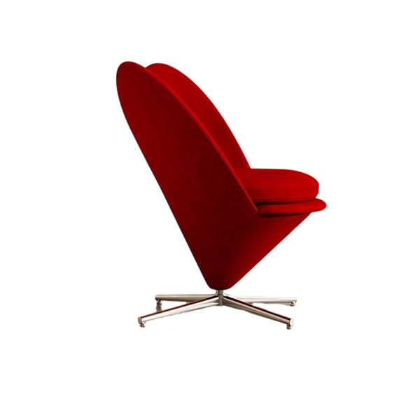 TimberCraft Designs Modern American heart-shaped leisure chair | Wayfair