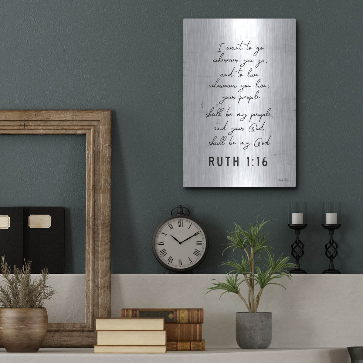 Trinx 'Ruth 1' by Cindy Jacobs, Metal Wall Art, 12"x16" - Wayfair Canada