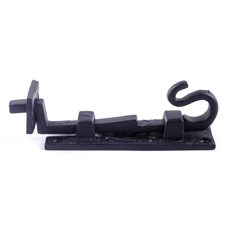 The Renovators Supply Inc. Offset Slide Bolt Wrought Iron Antique ...