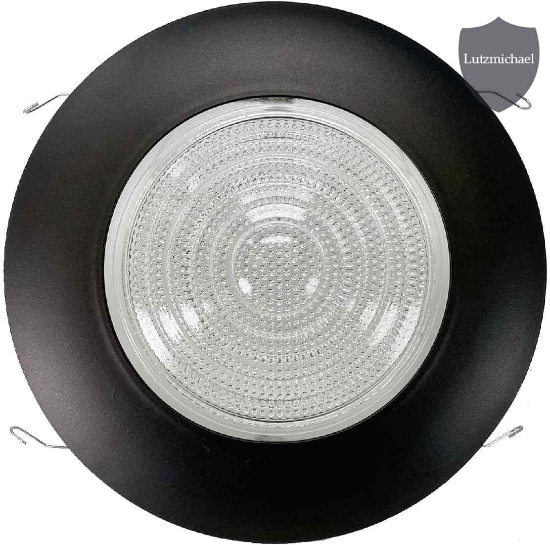 menggutong 6-Inch Metal Shower Can Light Trim With Fresnel Glass For ...