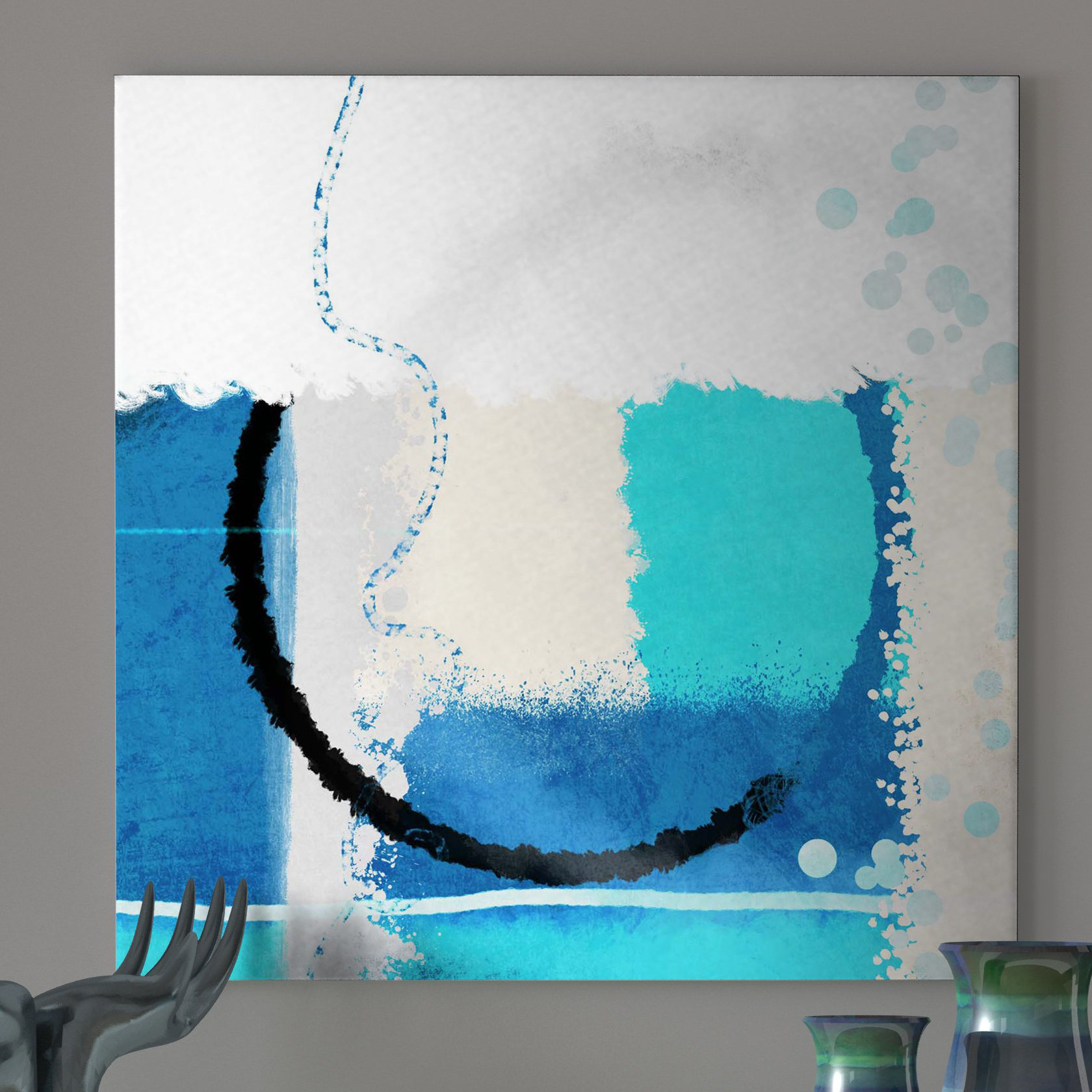 Wrought Studio " Fantastic Vanish " Painting Print | Wayfair