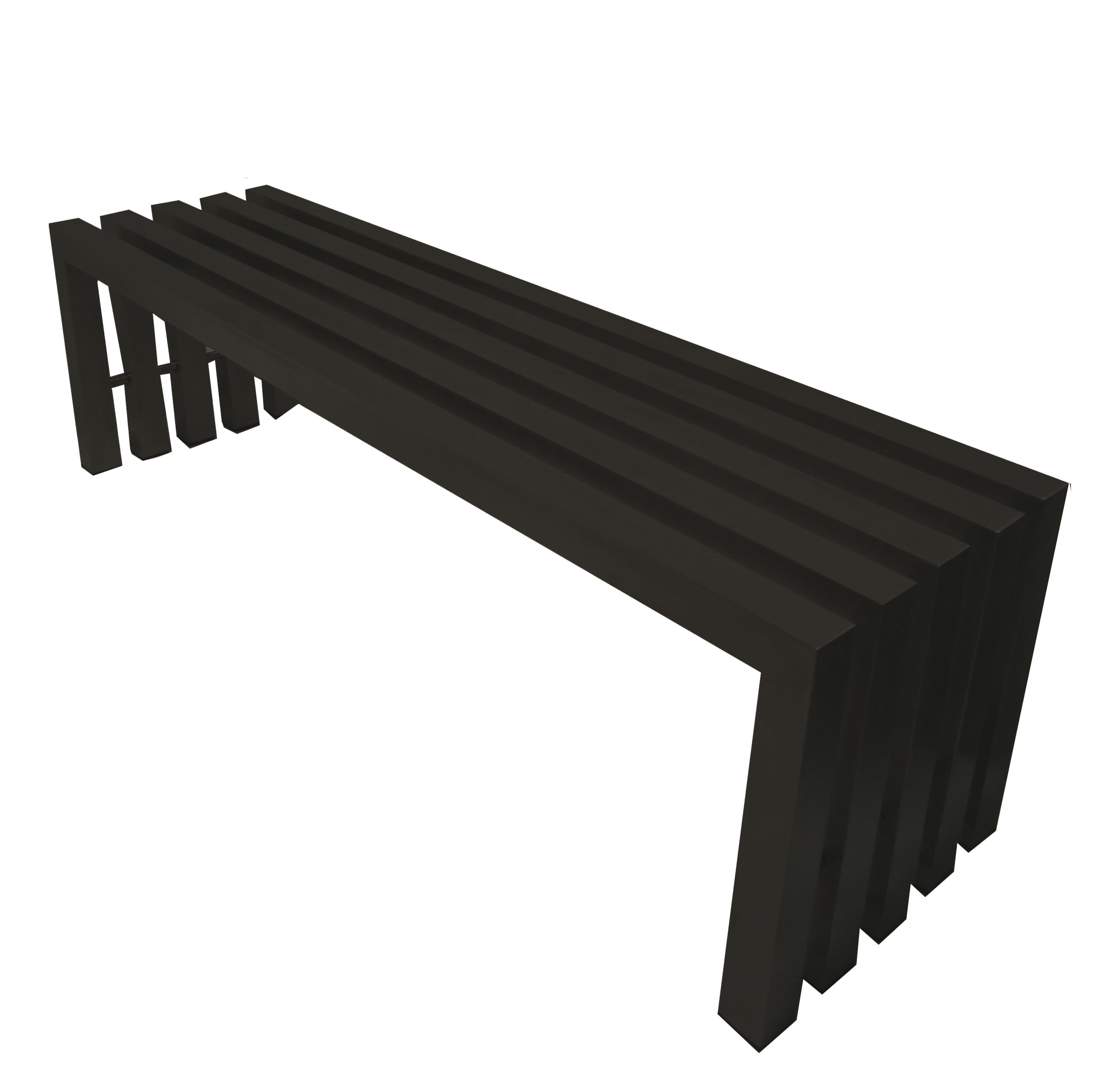 Pangea Home Lexter Metal Bench & Reviews | Perigold