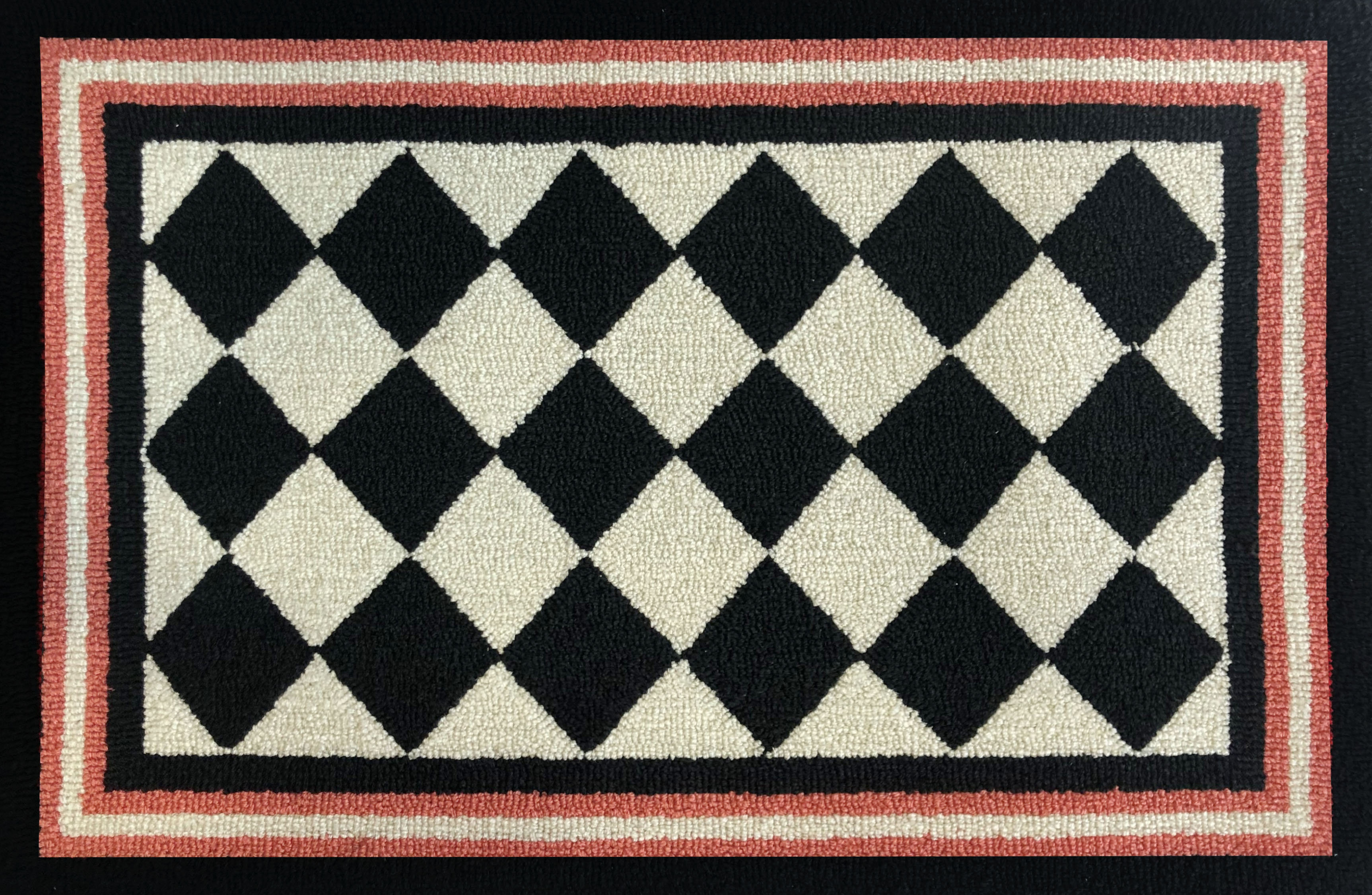 Ebern Designs Harlequin Coral Border_26381 | Wayfair