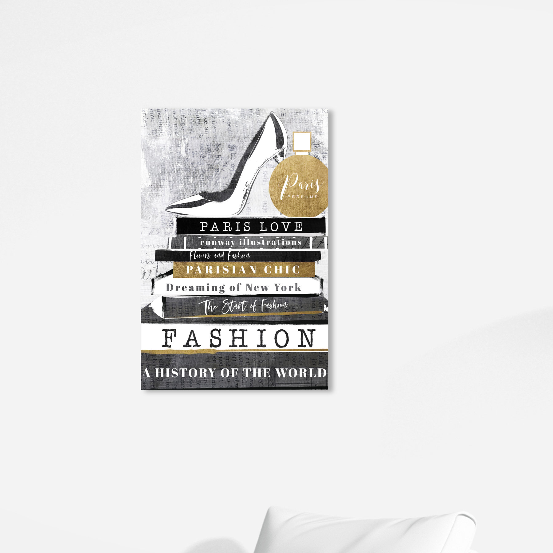 Rosdorf Park Fashion and Glam Runway Books and Perfume Books - Wrapped ...