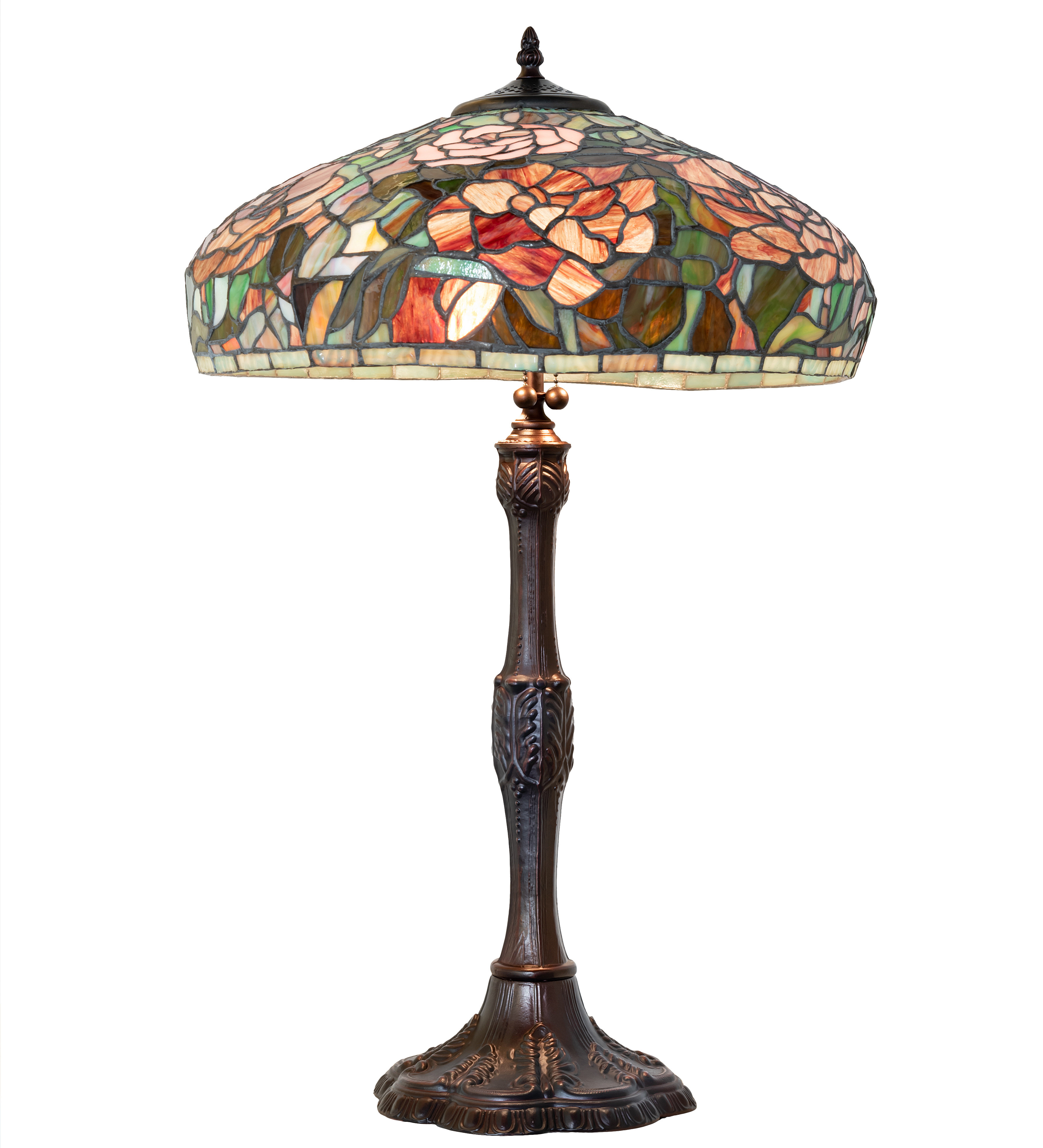 Meyda Lighting Peony Metal Novelty Table Lamp | Wayfair